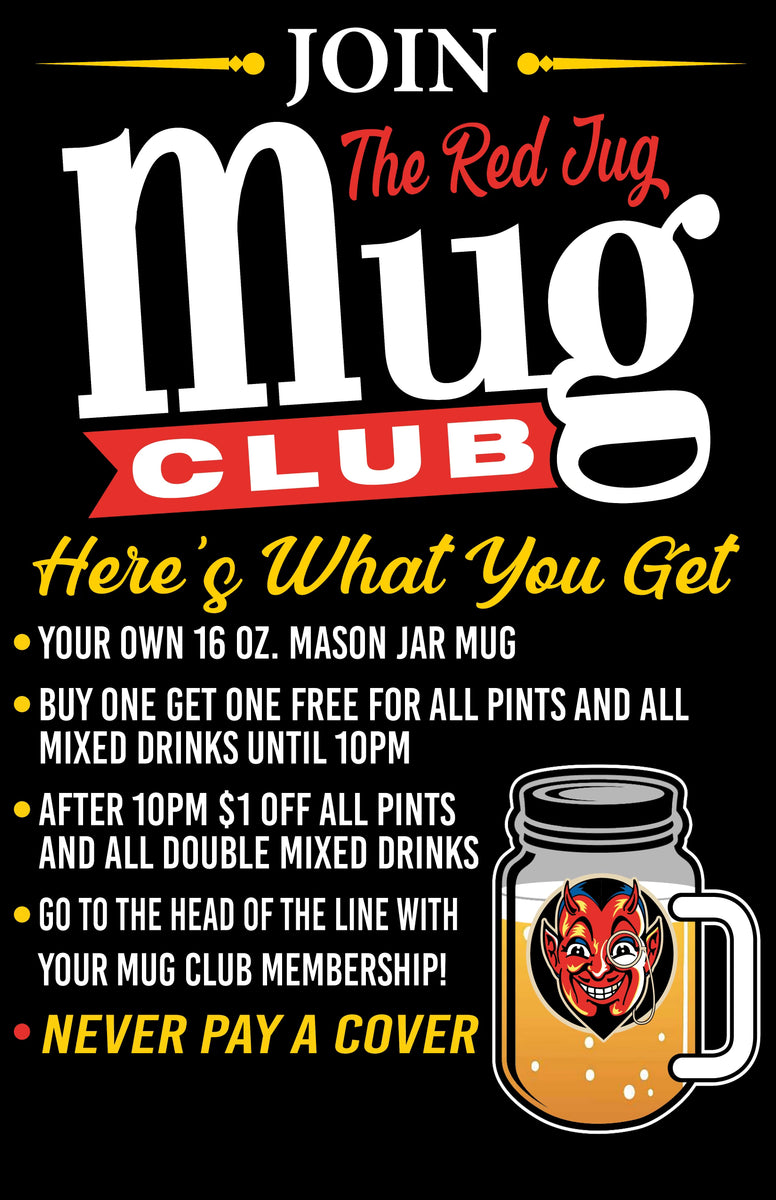Red Jug Pub Cortland Mug Club Membership – RED JUG TRADING COMPANY